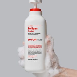 Dr.FORHAIR Set of (2) Folligen Original Shampoo 500 ml