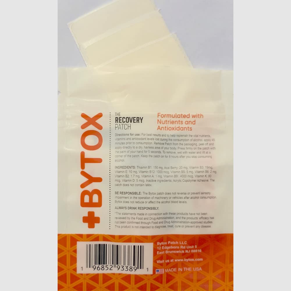 Bytox Recovery Patch 25 Pack