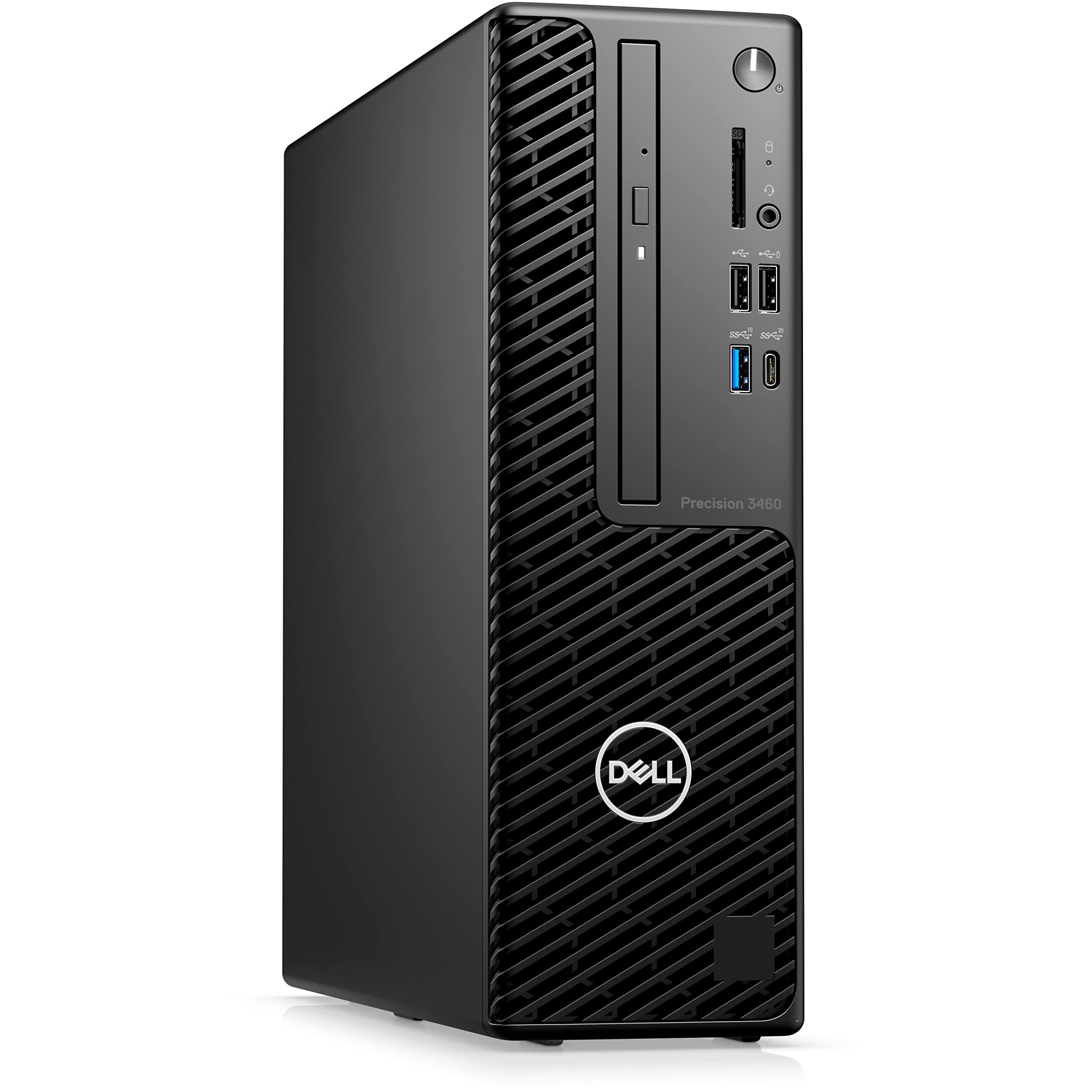 Dell Precision 3000 3460 Workstation - Intel Core i5 Hexa-core (6 Core) i5-12500 12th Gen 3 GHz - 16 GB DDR5 SDRAM RAM - 256 GB SSD - Small Form Factor - Black