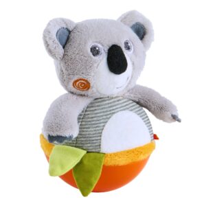 haba roly poly koala soft wobbling & chiming baby toy