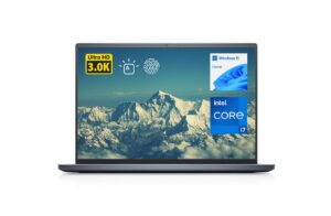 dell 2022 newest inspiron 16 plus 7610 laptop, 16" 3k non-touch display, intel core i7-11800h, 64gb ram, 2tb ssd, fp reader, webcam, backlit kb, hdmi, bluetooth, wifi 6, win 11, mist blue