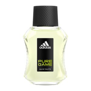 adidas pure game eau de toilette spray for men, 1.7 fl oz