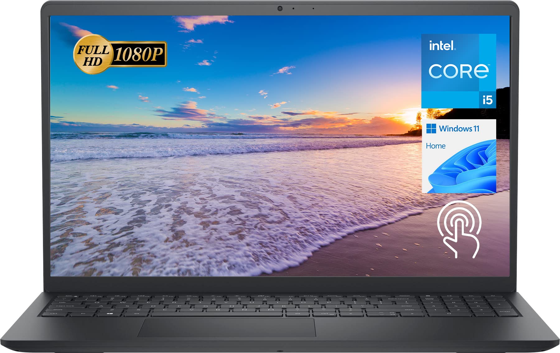 2022 Newest Dell Inspiron 15 3511 Laptop, 15.6 FHD Touchscreen, Intel Core i5-1035G1, 12GB RAM, 512GB PCIe NVMe M.2 SSD, SD 12GB RAM | 512GB SSD