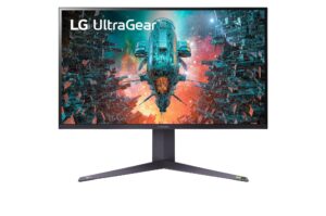 lg ultragear uhd 32-inch gaming monitor 32gq950-b, nano ips 1ms (gtg) with atw, vesa displayhdr 1000, nvidia g-sync, and amd freesync, 144hz, black