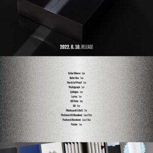 Dreamus BTS - Proof Standard+Compact Edition SET [BTS Anthology Album] 6CD+1Folded Poster, 188 x 250 x 59 mm (BHE0116)