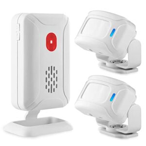 motion sensor alarm motion detectors bed alarms elderly fall prevention devices, upgraded caregiver pager fall alert devices for elderly, door chime for business when entering door alarm sensor