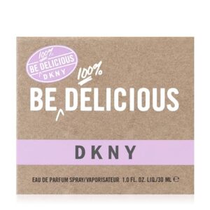 DKNY Be 100% Delicious Eau de Parfum Perfume Spray For Women, 1.0 Fl. Oz.