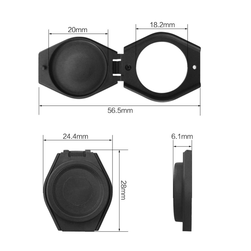 ibasenice 3 Sets 10 Pcs Cover Lens Cap Camera Supplies Camera Protective Lens Cover Webcam Lens Cap USB Camera Lens Cover Camera Accessories