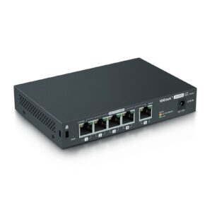 10Gtek 5-Port 2.5G Multi-Gigabit Ethernet Network Switch, 5 x 2.5GBASE-T Compatible with 10/100/1000/2500Mbps, Plug & Play | Ethernet Splitter | Lifetime Warranty