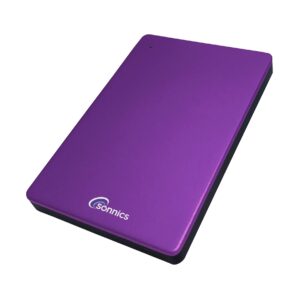 Sonnics 1TB USB 3.1 Type C External Portable Hard Drives for Windows PC, Mac, Smart TV, Xbox One/X Series & PS4/PS5, Purple