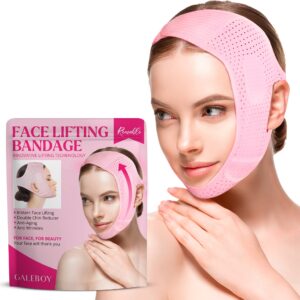 reusable double chin reducer- v line mask -double chin remover-facial slimming chin strap-chin up mask face lifting belt v shaped slimming face mask