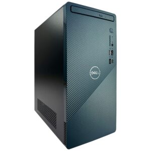 Dell Inspiron 3910 Desktop Computer - 12th Gen Intel Core i5-12400 6-Core up to 4.40 GHz Processor, 16GB RAM, 4TB SSD, Intel UHD Graphics 730, DVD Burner, Windows 11 Pro, Mist Blue