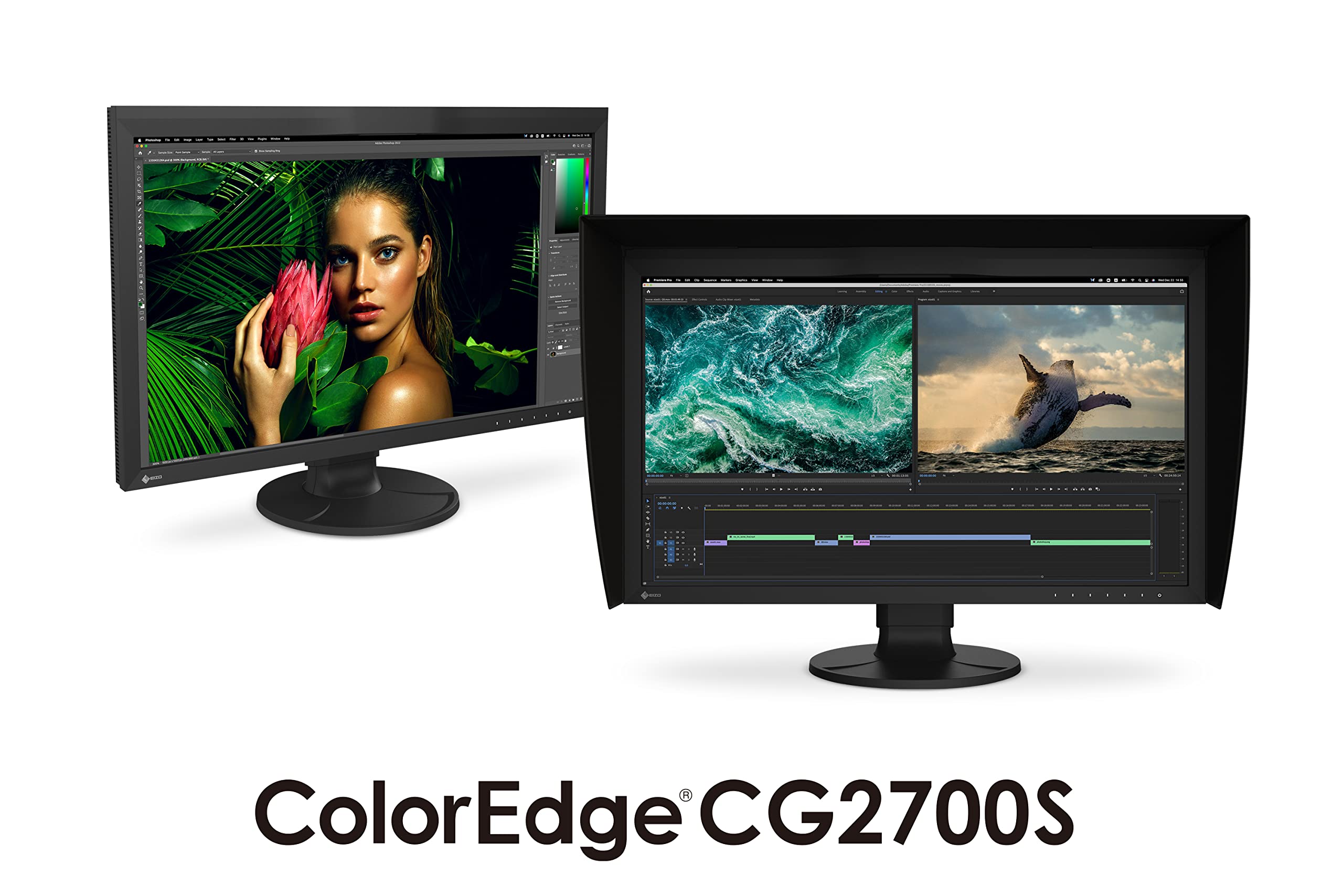 Eizo ColorEdge CG2700S-BK 27" Class WQHD LCD Monitor - 16:9 - Black