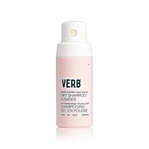 verb dry shampoo powder – vegan translucent powder refreshes hair, removes excess oil and adds volume - paraben free, gluten free, with no harmful sulfates, 2 oz