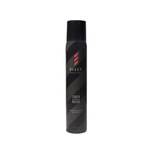 black solutions liquid razor, black