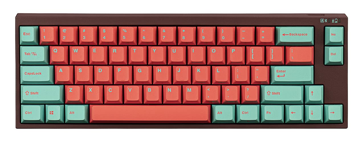 Leopold x MK FC660MBT Vapor 65% Double Shot PBT Wireless/Bluetooth Mechanical Keyboard (Cherry MX Brown)