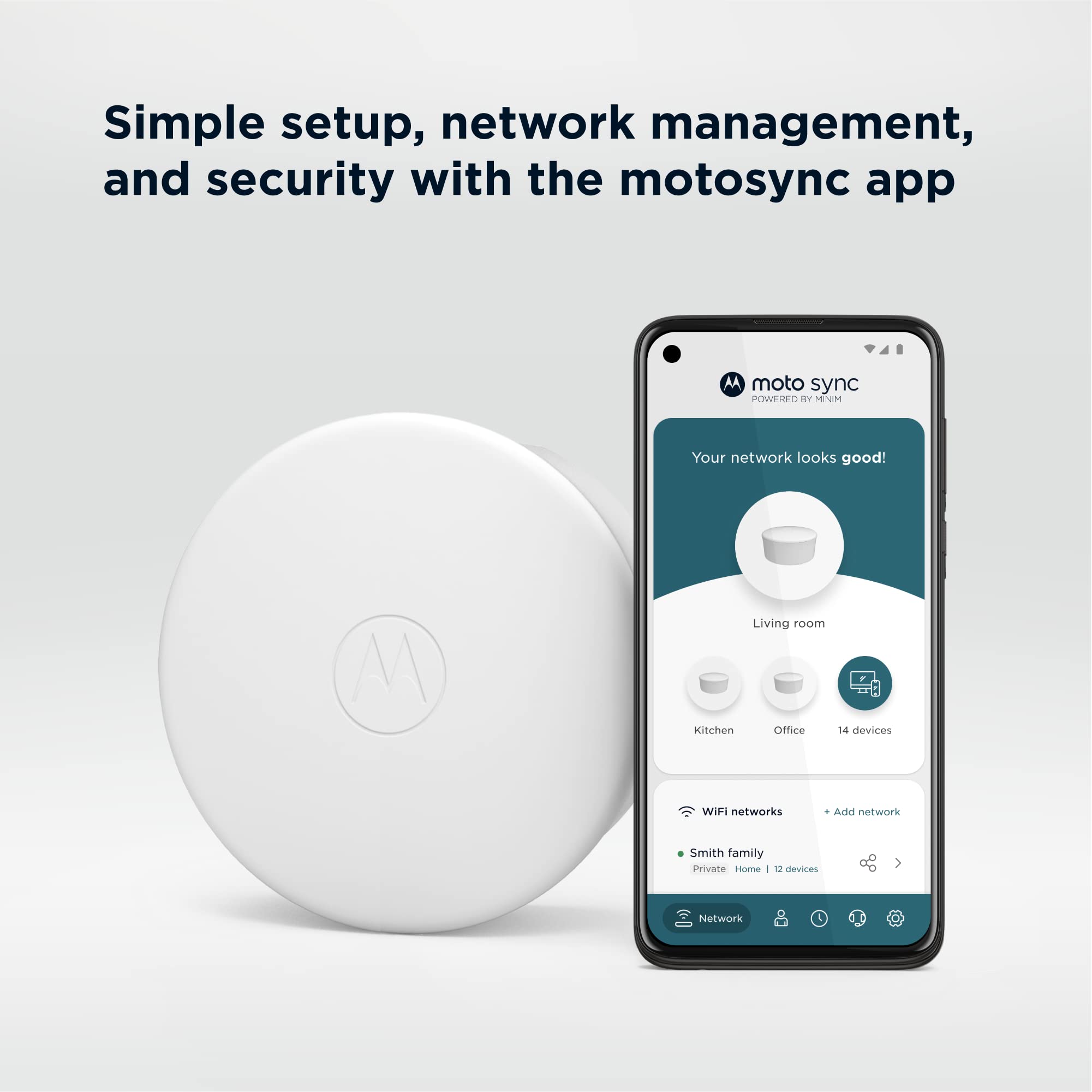 Motorola Q11 Mesh WiFi 6 Router – 3 Pack | Fast Reliable WiFi, Quick Easy Setup, Auto Security, Parental Controls, Advanced Motosync App | Replaces Router and Extender | AX3000 WiFi