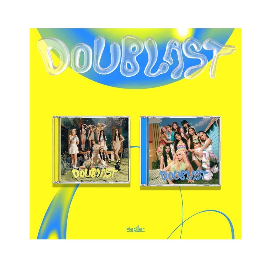 DREAMUS KEP1ER - DOUBLAST (2nd Mini) Jewel case ver. CD (Random ver), (CMAC11749), 173x240 mm