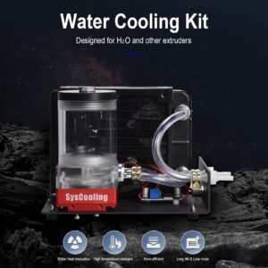 BIQU Water Cooling Kit for 3D Printers Water Cooler for BIQU H2O and Other High Temperature Printing Extruder