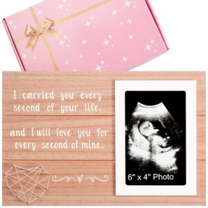 sonogram memorial photo frame gift,goodness miscarriage picture frame gift,baby loss remembrance keepsake,i carried you every second of your life,in memory of pregnancy loss frame gift