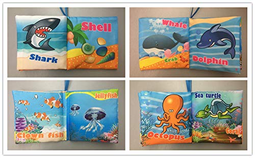 LmtLessDeals Baby Soft Cloth Books Baby Books Safety Fabric Baby Book Set 3 Pack Gift Set