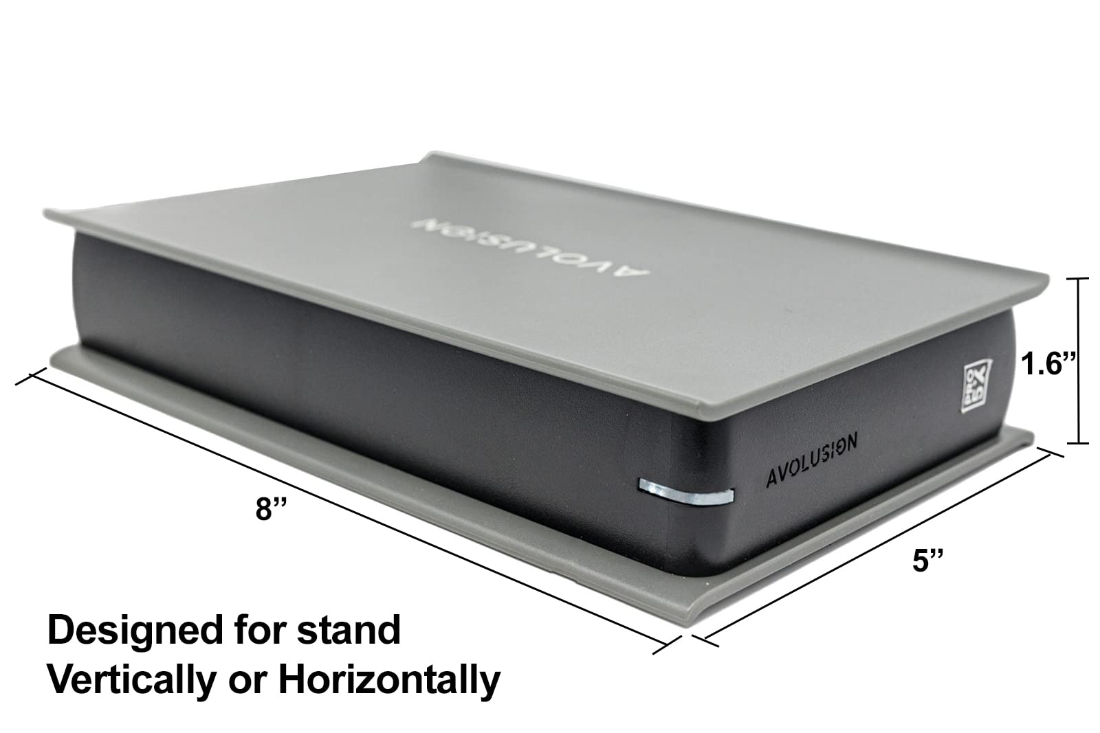 Avolusion PRO-5X 6TB USB 3.0 External Hard Drive for PC, Mac, PS & Xbox (Grey) - 2 Year Warranty (Renewed)