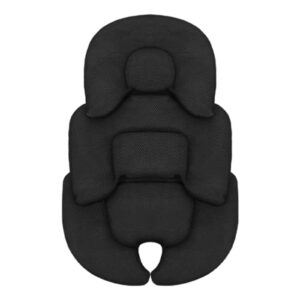 milageto stroller cushion breathable insert for baby, black, 58x38cm