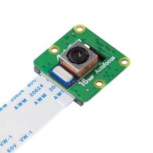 arducam imx519 autofocus camera module for raspberry pi, 16mp af pi camera compatible with raspberry pi 5/4b/3b+, raspberry pi zero 2 w