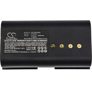 cameron sino battery for crestron smartouch 1550, st-1550, st-1700c, stx-1500cw, stx-1550c, stx-1700cw, stx-1700cxp 4000mah