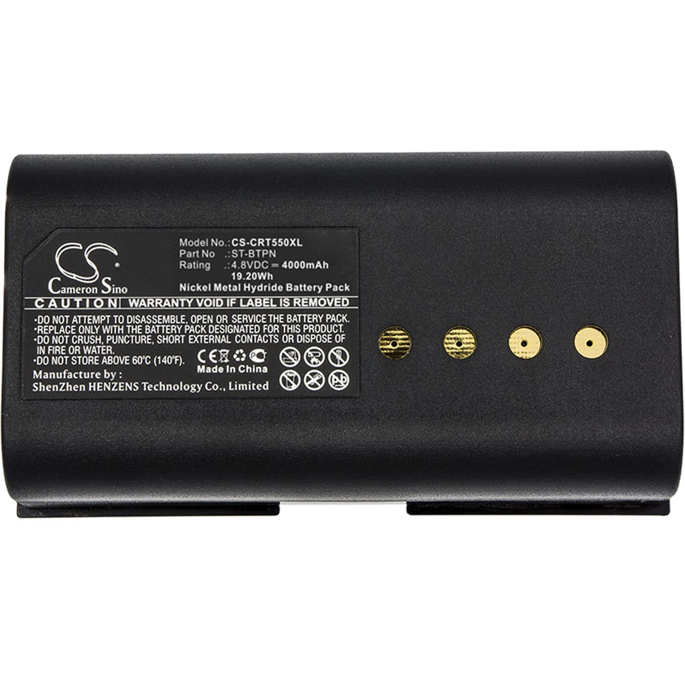 Cameron Sino Battery for Crestron SmarTouch 1550, ST-1550, ST-1700C, STX-1500CW, STX-1550C, STX-1700CW, STX-1700CXP 4000mAh