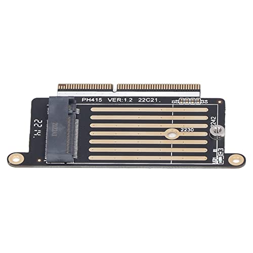 Jopwkuin SSD Convert Card, Wide Applicability PCB Material M.2 NVME Riser Card Replace Accessories for Notebook Computer