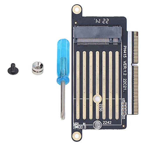 Jopwkuin SSD Convert Card, Wide Applicability PCB Material M.2 NVME Riser Card Replace Accessories for Notebook Computer