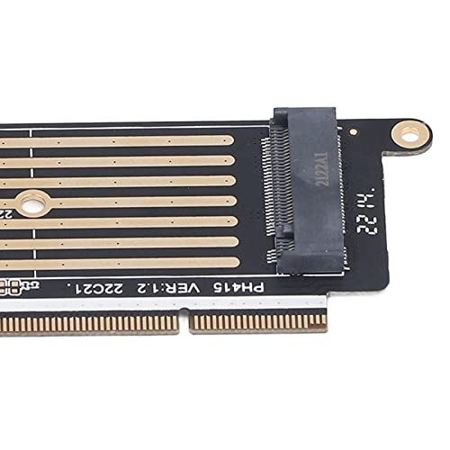 Jopwkuin SSD Convert Card, Wide Applicability PCB Material M.2 NVME Riser Card Replace Accessories for Notebook Computer