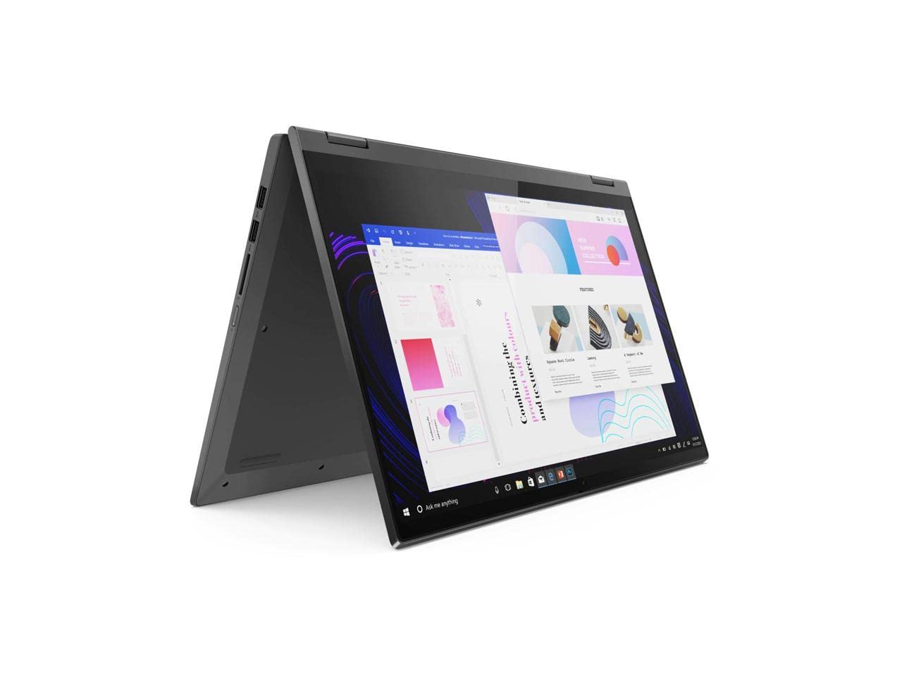 2022 LENOVO IdeaPad Flex 5 15.6" Touchscreen 2-in-1 Laptop AMD Ryzen 5 5500U 6 Cores 8GB DDR4 512GB NVMe SSD Radeon Graphics HDMI USB-C Fingerprint Backlit Keyboard Windows 11 w/ 32GB USB