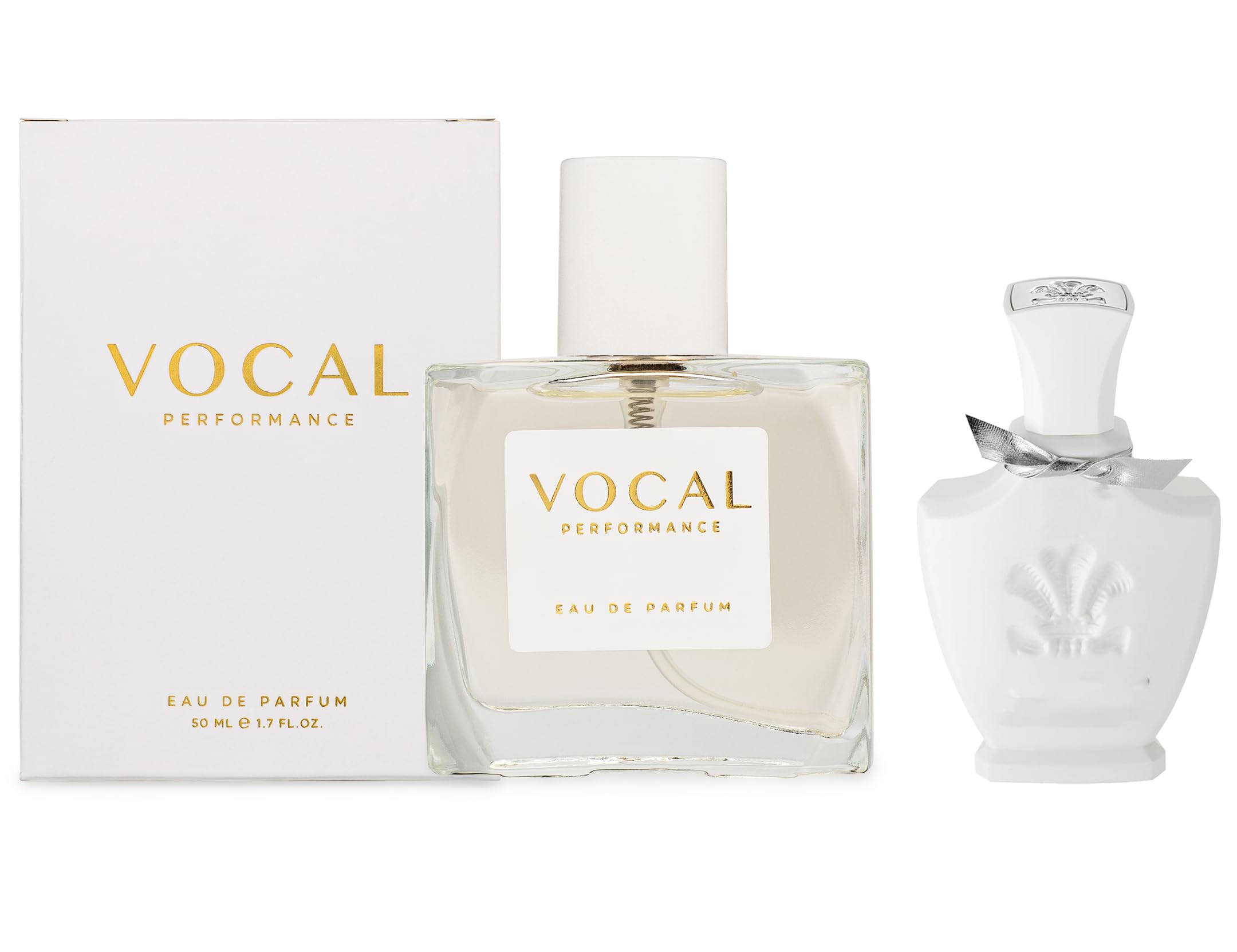 Vocal Performance W084 Inspired by Creed Love in White Eau de Parfum For Women 1.7 Fl Oz Perfume Replica Version Fragrance Dupe Consentrated Long Lasting