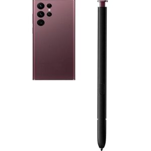 galaxy s22 ultra pen replacement for samsung galaxy s22 ultra 5g s pen stylus pen (withoutbluetooth)(burgundy)