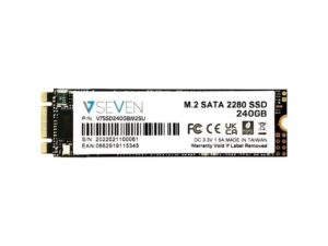 v7 v7ssd240gbm2su 240 gb solid state drive - m.2 internal - sata (sata/600) - taa compliant