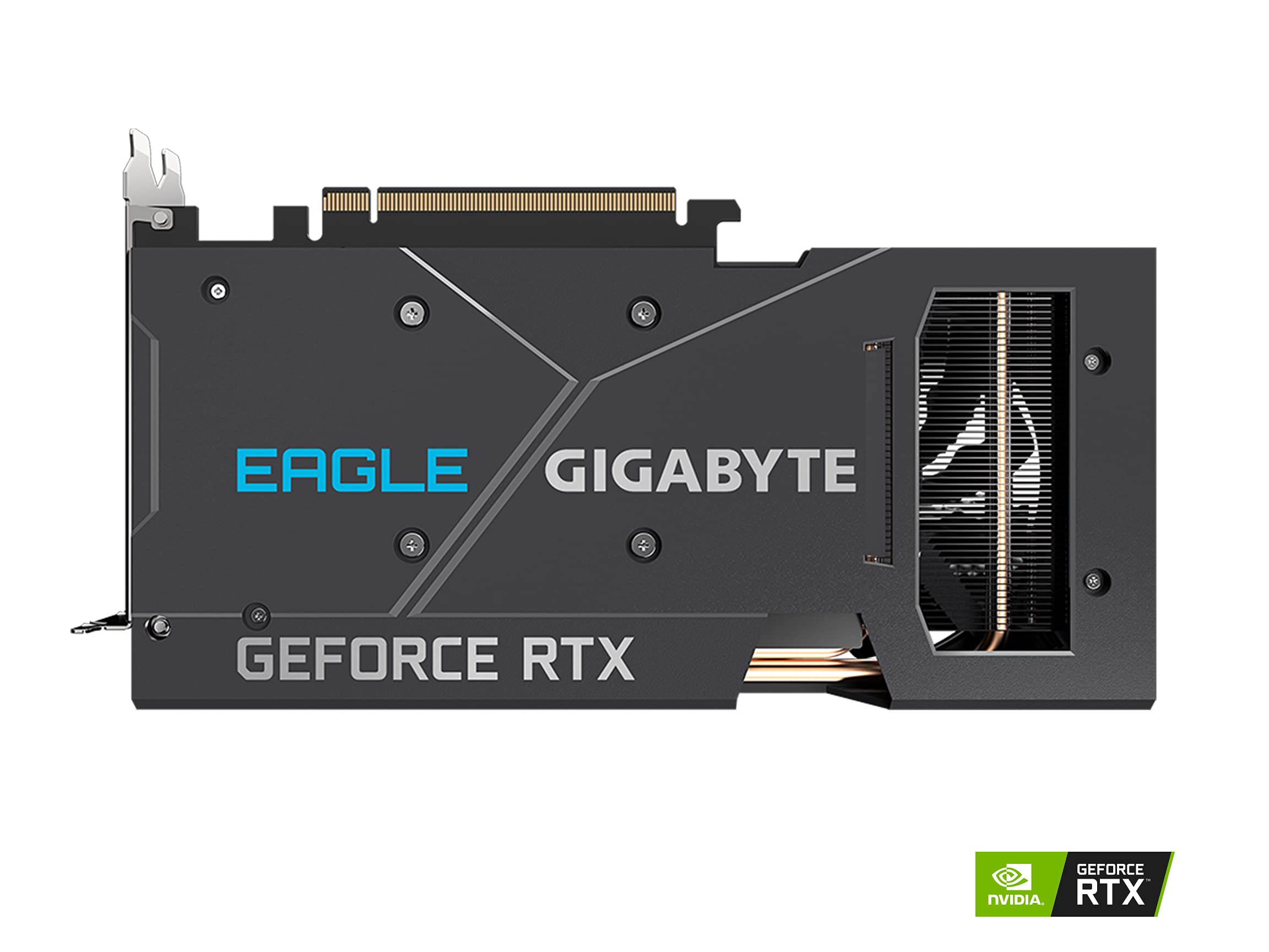 GIGABYTE GeForce RTX 3060 Ti Eagle OC 8G (REV2.0) Graphics Card, 2X WINDFORCE Fans, LHR, 8GB 256-bit GDDR6, GV-N306TEAGLE OC-8GD REV2.0 Video Card (Renewed)