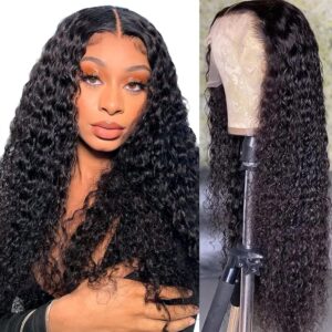 alsother 22 inch deep wave lace front wigs human hair 13x4 hd lace frontal human hair wig 180% density wet and wavy lace front wigs glueless wigs human hair pre plucked deep wave wigs human hair