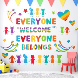 yinder kids wall decals classroom decals playroom wall decor wall decals daycare decals motivational wall decals positive saying sticker splatter wall sticker for kids bedroom nursery