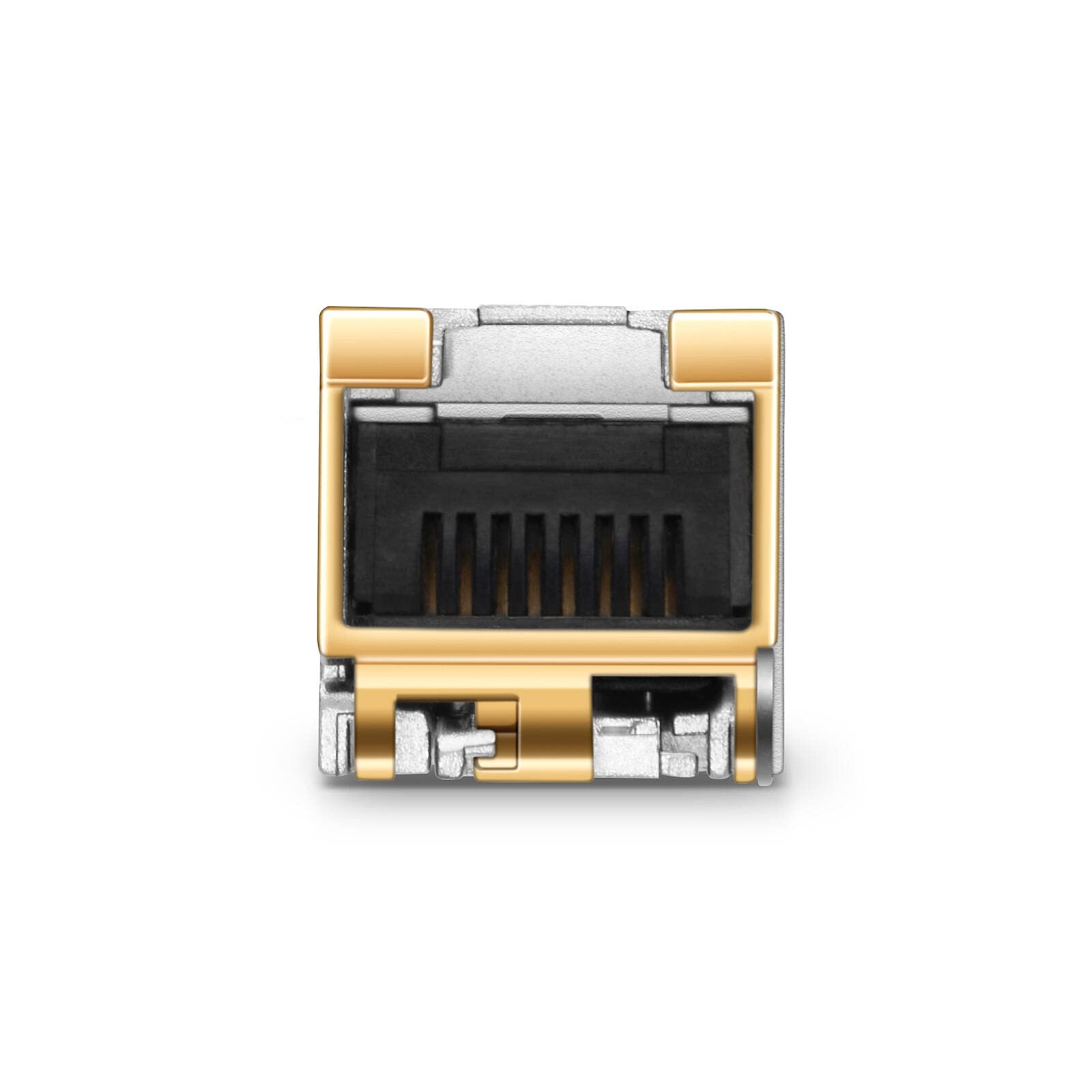 SFP RJ45 Copper Module, 1000BASE-T Gigabit SFP to RJ45 Mini-GBIC Transceiver for Cisco GLC-T/SFP-GE-T, MikroTik, Supermicro Reach 100m - 1Pack