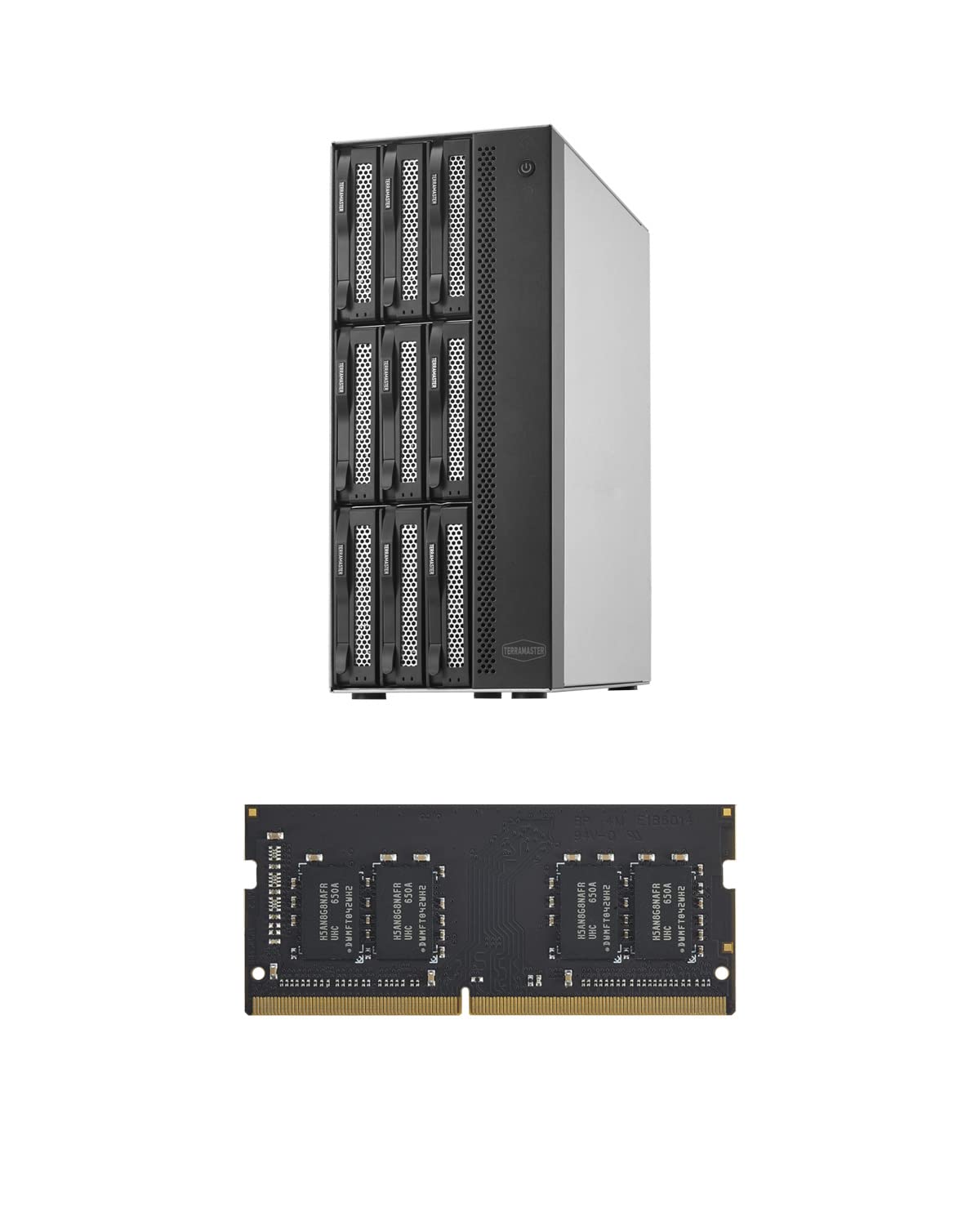 TERRAMASTER 2.5GbE NAS Server 9Bay T9-423 - DDR4 8G RAM