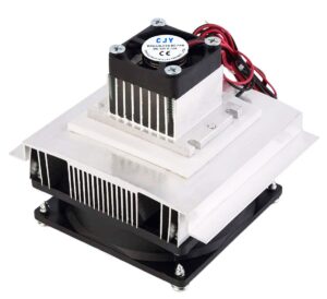 yrhrol dc 12v diy thermoelectric peltier refrigeration cooling system kit semiconductor cooler heat sink conduction module fridge mini air conditioner refrigeration