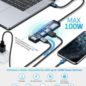 Hiearcool 11IN1 Docking Station and 7IN1 USB C Hub, USB-C Laptop Docking Station, Type C Adapter