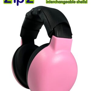 ZIPZ Baby & Toddler Earmuffs – Innovative Design – Change Colors with Magnetic Shells – Hearing Protection Headphones 0-4 yrs