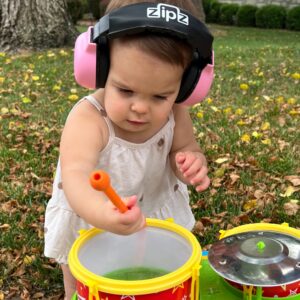 ZIPZ Baby & Toddler Earmuffs – Innovative Design – Change Colors with Magnetic Shells – Hearing Protection Headphones 0-4 yrs