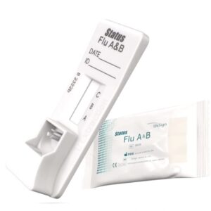 Lifesign 36025 - Status Flu A&B Flu Tests, CLIA-Waived for Swab Specimens, Made in The USA (25 Tests per Box)