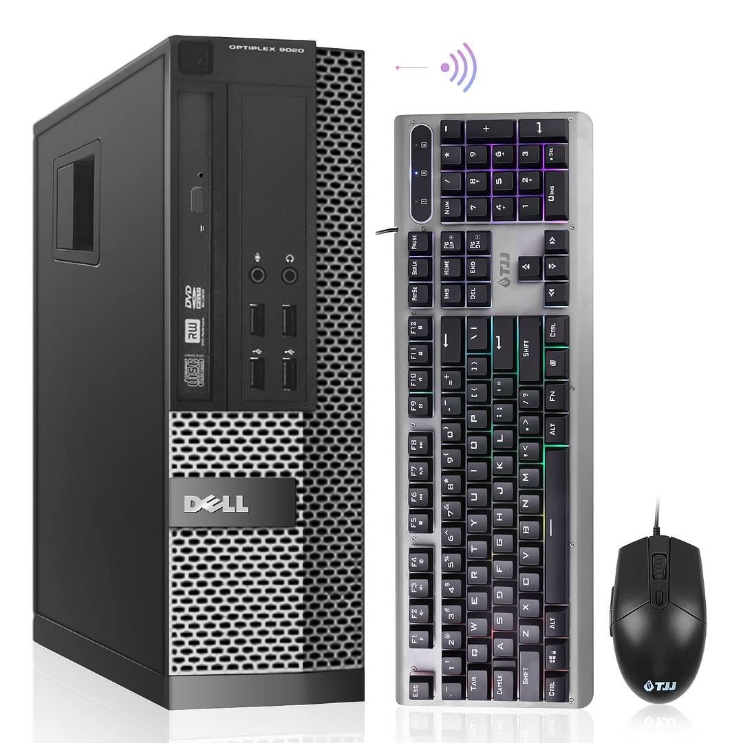 Dell OptiPlex 9020 i7 SFF Desktop Computer,Intel Quad Core i7-4790 up to 4.0GHz, 32GB Ram New 1TB SSD, AX200 Built-in WiFi 6, DVD-RW Dual Monitor Supported, Windows 10 Pro (Renewed)