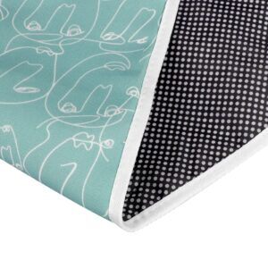 GREUS Portable Changing Pad，Reusable Baby Diaper Changing Pad Waterproof Travel Baby Changing Mat Foldable Baby Pad for Newborn Kids