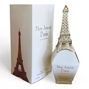 mon amour paris - donna bella italia by fragrance couture - eau de parfum spray for women, wonderful gift, feminine, daytime and casual use, for all skin types, a classic bottle, 3.06 fl oz